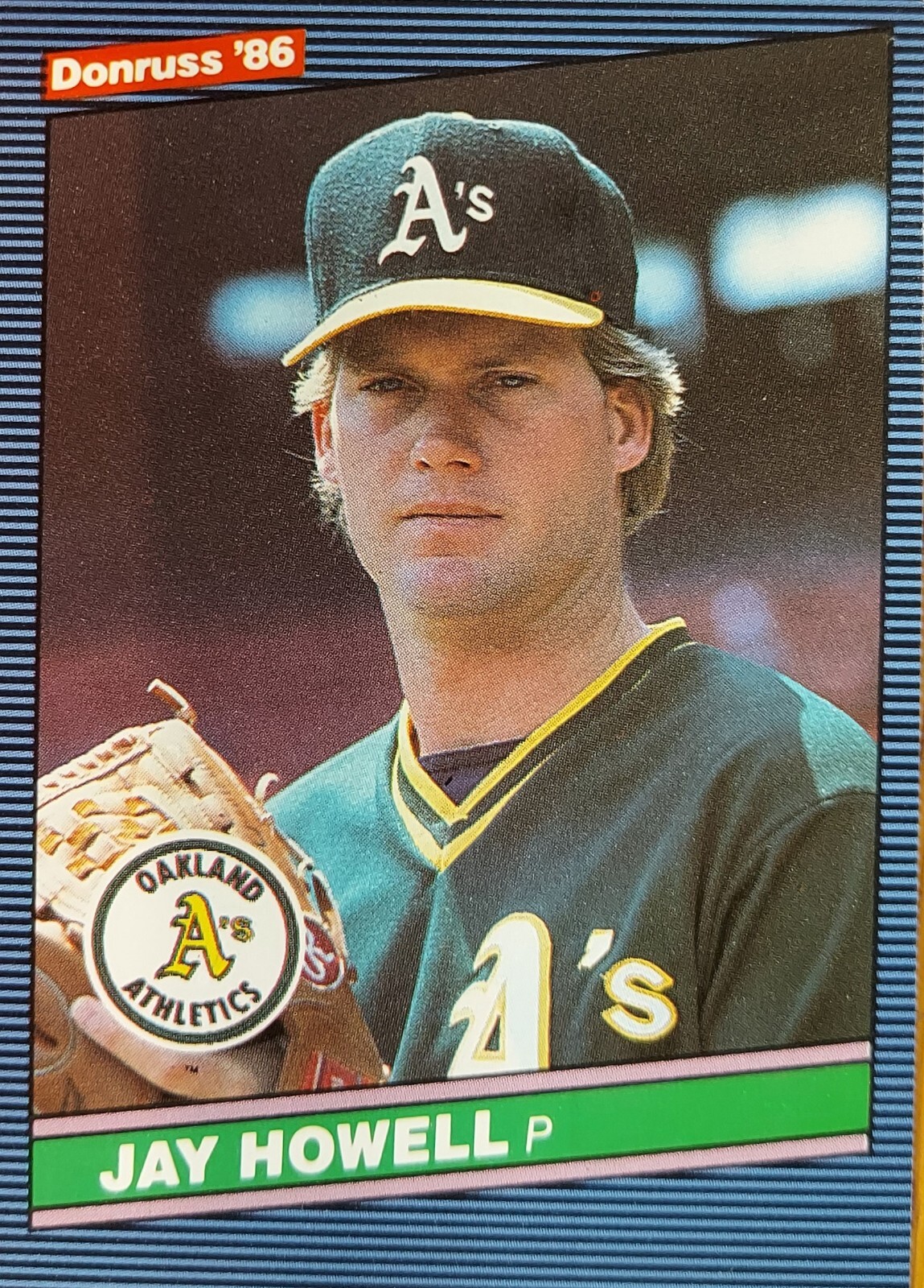 Jay howell, 1986 Donruss #223, Oakland Athletics - Stock# 4163 | eBay