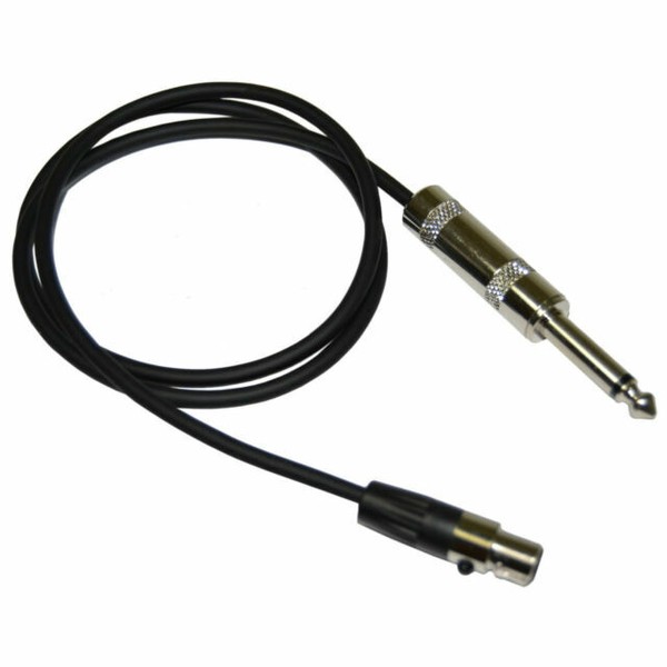 HQRP 4-pin Mini Ta4f to 1/4" Connector Instrument Cable for Shure Wa302 ...
