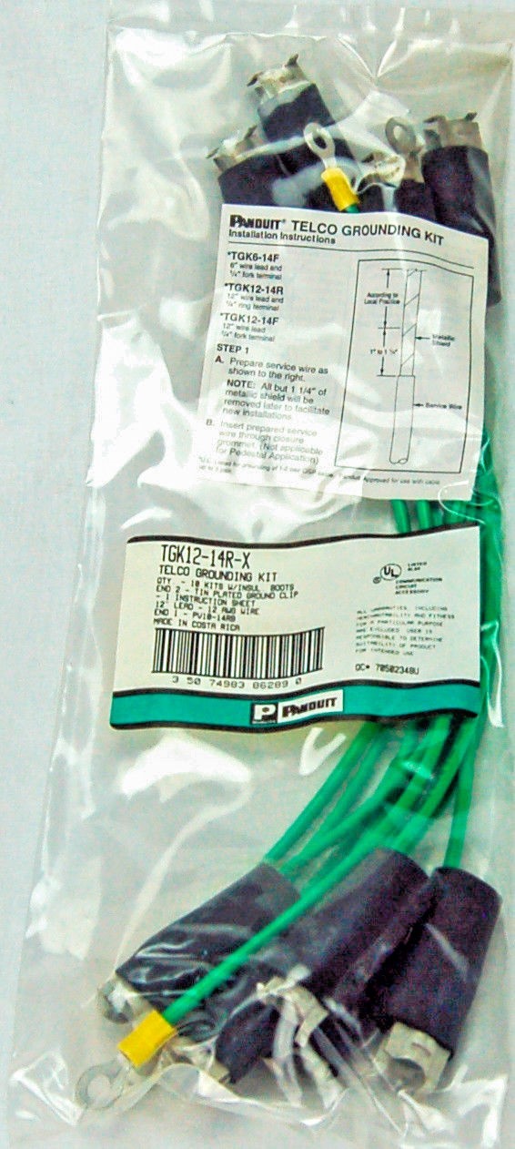 - Panduit Telco Grounding Kit TGK12-14R-X - 10028376 for sale online | eBay