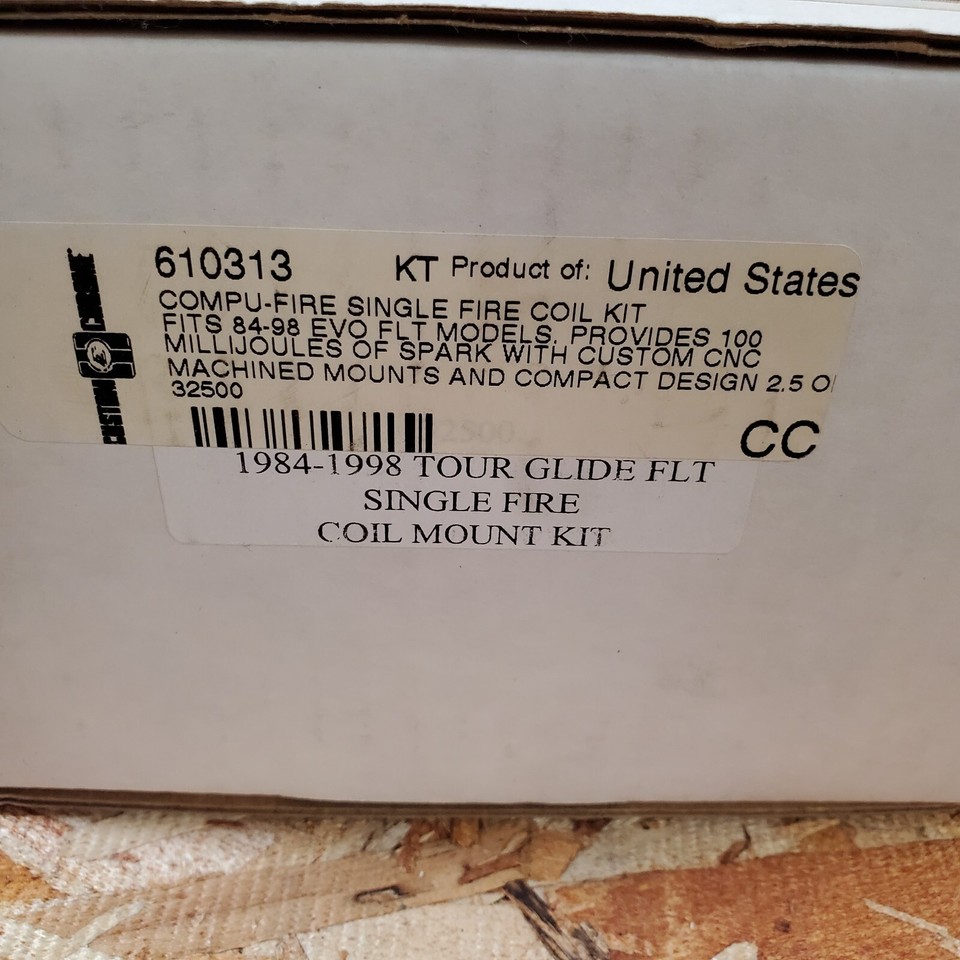 Compu-Fire Single Fire High Output Coil Kit Touring EVO FLT 84-98 ...