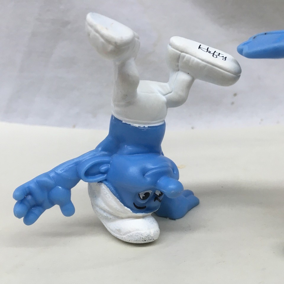 2013 Peyo SMURFS hefty Smurf McDonald's Happy Meal Toy PVC Figures 3 ...