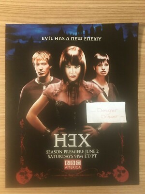 Hex TV Show 2007 Premier Promotional Print Ad Advertisement: Evil Has ...