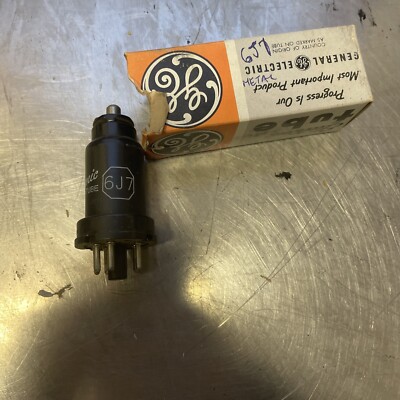 GE 6J7 Vacuum Tube Metal NOS/NIB | eBay