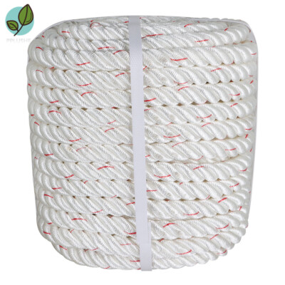 3/4 "x 100' 2038 Lbs Braid Polyester Rope Heavy Duty Braided Polyester ...