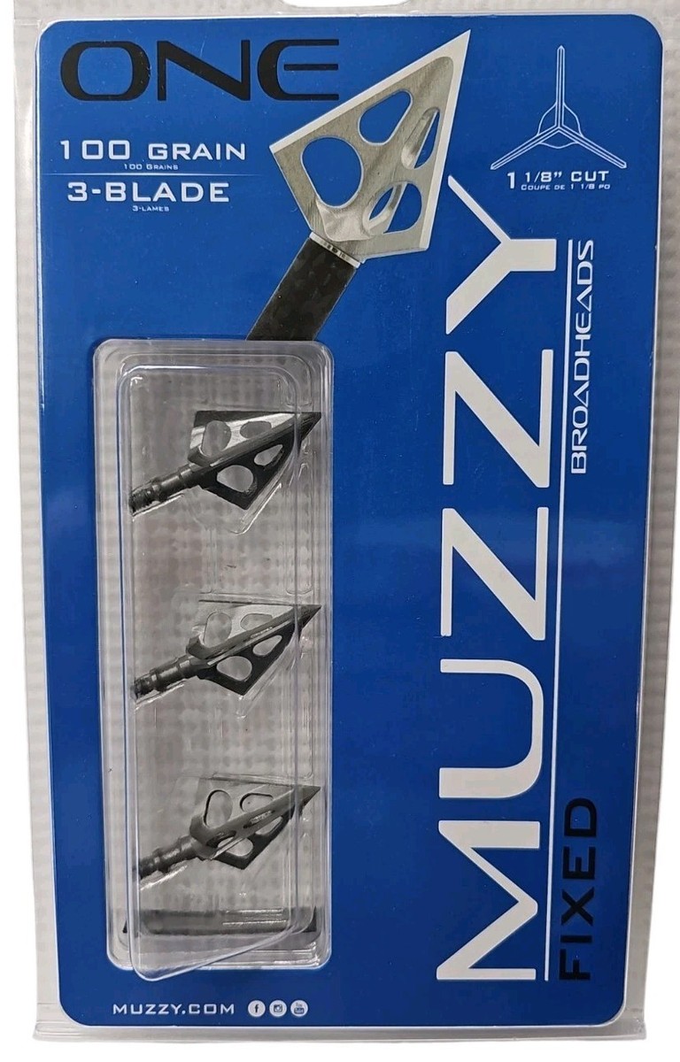 Muzzy Fixed Blade Broadheads