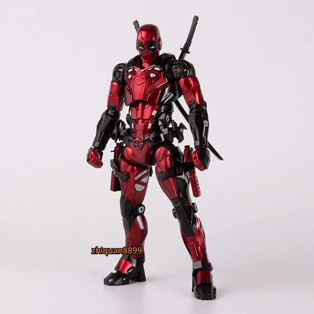 Official Marvel Deadpool 6in ABS Diecast Action Figure PVC Model Doll ...