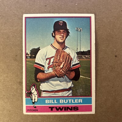 1976 Topps Baseball Bill Butler Minnesota Twins Card #619 | eBay