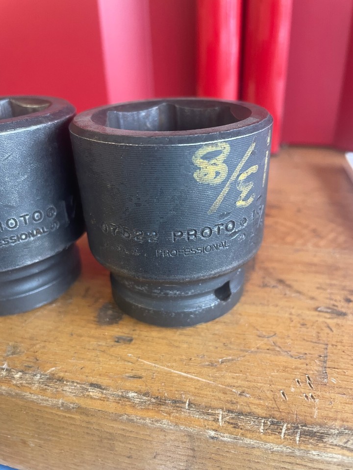 Armstrong Proto Williams Wright Socket 1/2" Drive Black Oxide pick ...