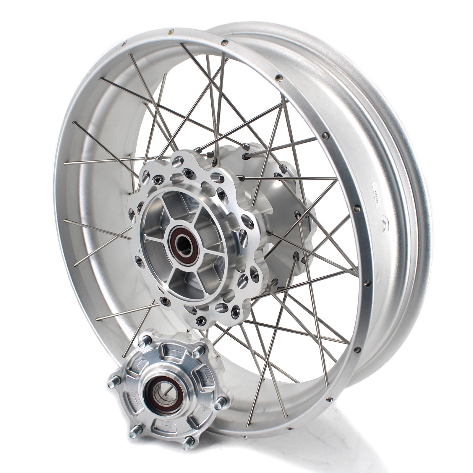 VMX 18/17 Tubeless Spoked Wheels Rim Fit TRIUMPH Bonneville T120/T100 ...