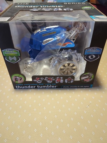 Thunder Tumbler Remote Control Rally Car, Black Series. Blue Color-Used ...