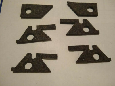 Bridgeport milling machine saddle and knee felt wipers set | eBay