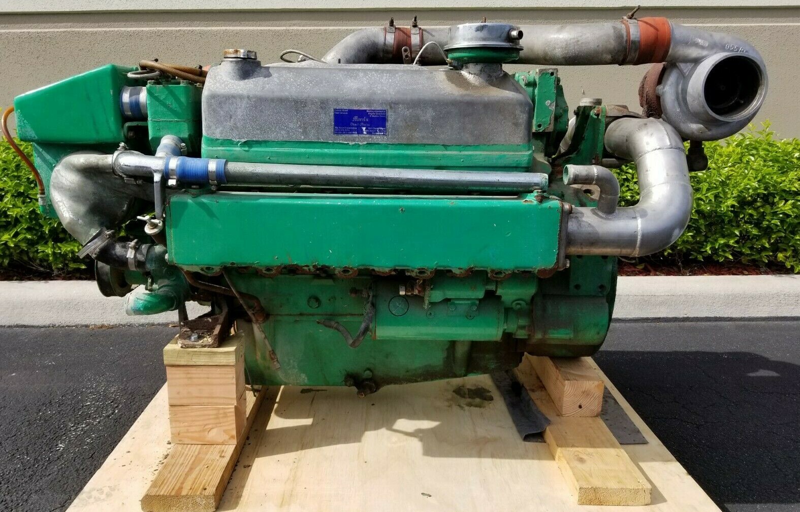 Cummins VT-555-M, Marine Diesel Engine, 270HP | eBay