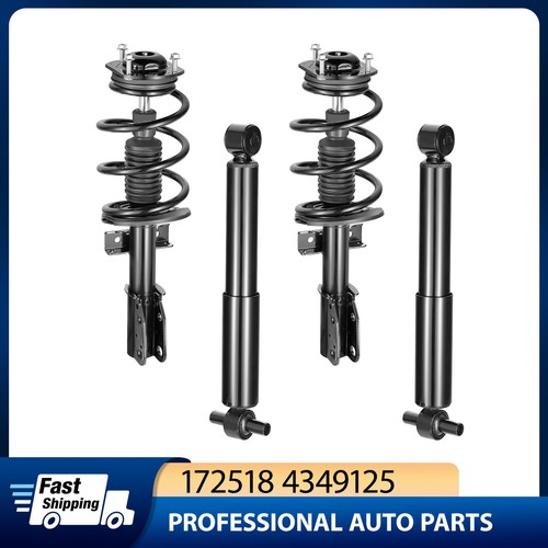 4pcs Front Struts Coil Spring Rear Shocks for 2009-2012 Chevrolet ...