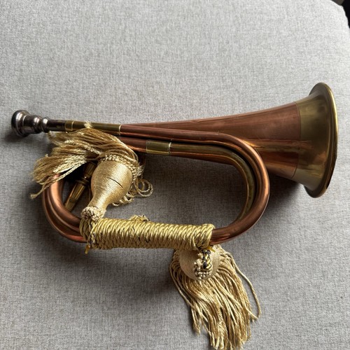 VINTAGE COPPER AND BRASS BUGLE BY DALLAS INSTRUMENTS OF LONDON | eBay