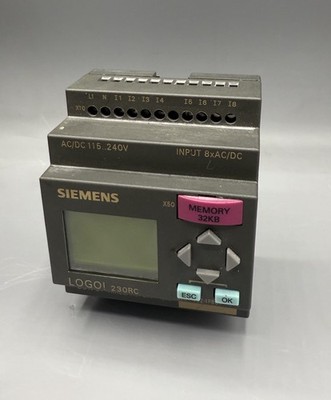 Siemens LOGO! 230RC 6ED1052-1FB00-0BA6 | eBay