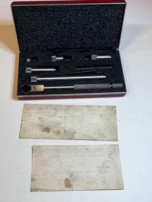 Starrett 823-a Inside Micrometer Range 1.5-8 Inches. One Head 1/2 ...