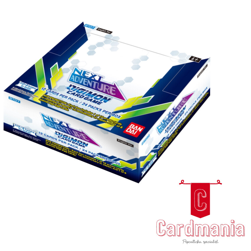 Digimon - Next Adventure Card Game Booster Box (24 Packs) | Sealed | eBay