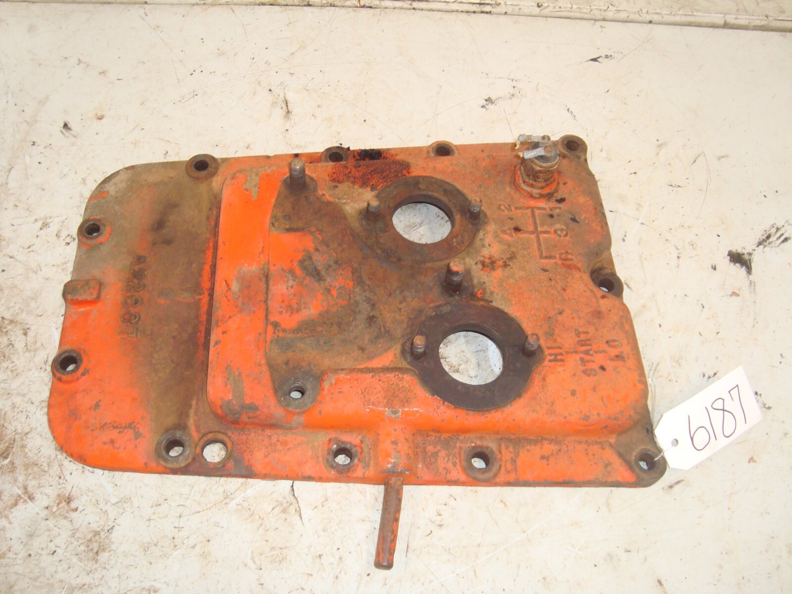 1961 Case 831 Diesel Tractor Transmission Cover Plate A22697 830 | eBay