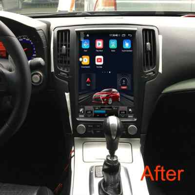 For Infiniti G35 G37 2007-2015 12.1 Android Tesla Vertical Screen Car ...