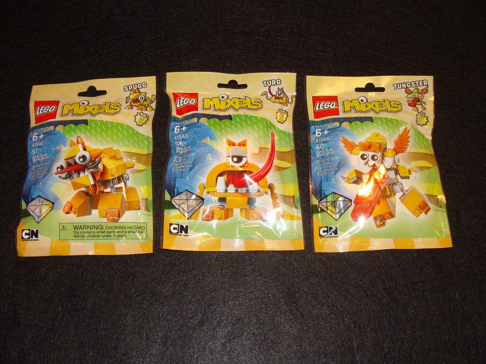 LEGO MIXELS SERIES 5 COMPLETE SET OF 9 GOX JINKY CHILBO KROG SPUGG ...