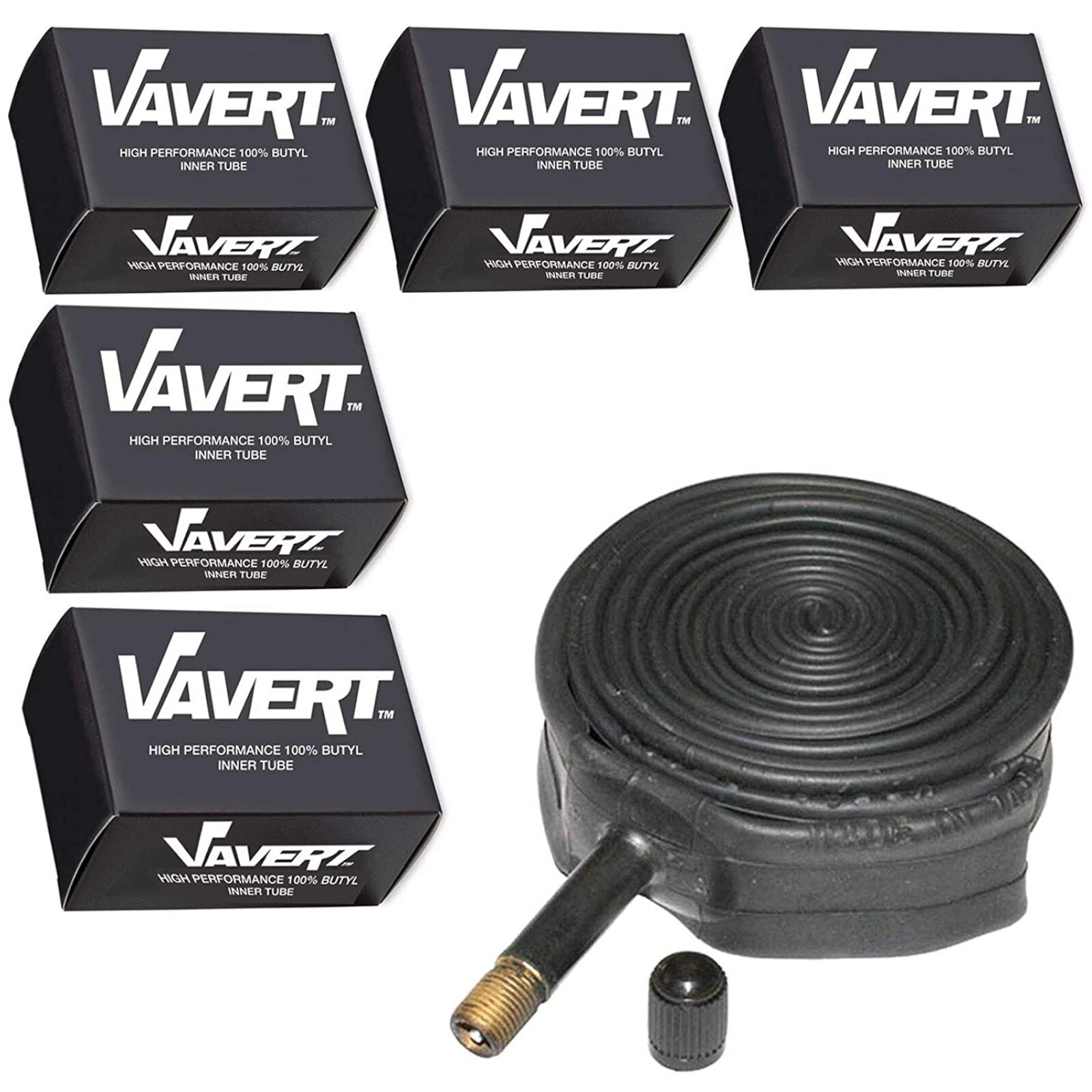 Vavert 700 x 35-38c Bike Innertubes Schrader Valve - 5 Pack ...