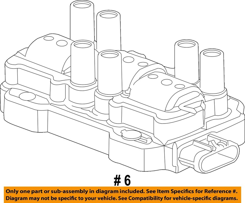 GM OEM 04-14 Aura Electrical Ignition System-Ignition Coil 12595088 | eBay