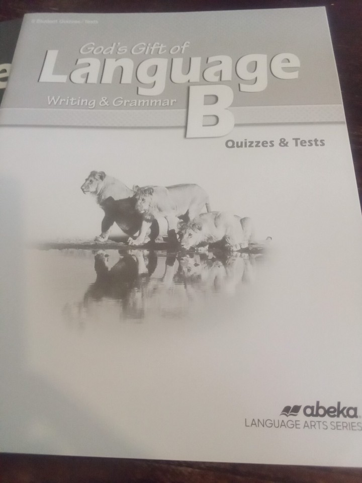 Grade 4 Abeka: God's Gift of Language A- Student Quizzes & Tests ...