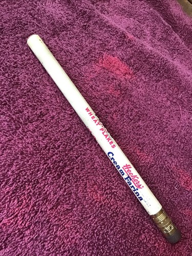 VINTAGE ADV PENCIL HECKERS CREAM FARINA WHEAT FLAKES PRESTO FLOUR OATS ...