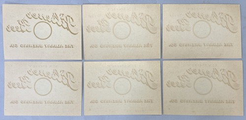 LOT OF 6 ALBANY BREWING (1906) LABELS Pre-Pro Color Litho Export ...