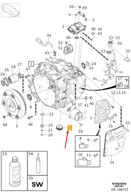 NEU VOLVO XC90 MK2 AUTO TRANSMISSION KOLBEN KIT 31259757 ORIGINAL ...