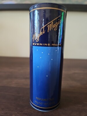 Vintage Avon Night Magic Perfumed Talc 3.5 Oz. 1987 NOS | eBay