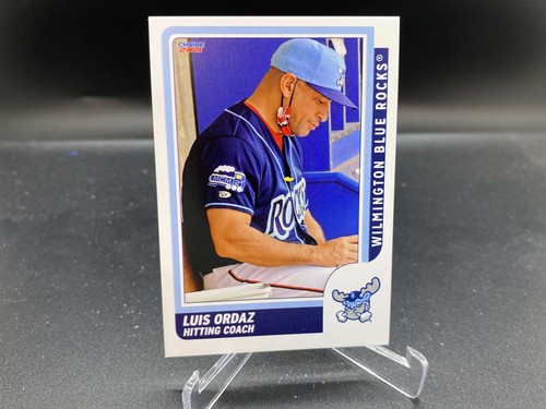 Luis Ordaz 2021 Choice Hitting Coach NNO Wilmington Blue Rocks ...