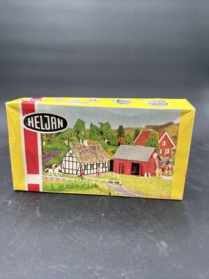 VINTAGE HELJAN HO SCALE 1/87 BUILDINGS B204 HOUSE NOB | eBay
