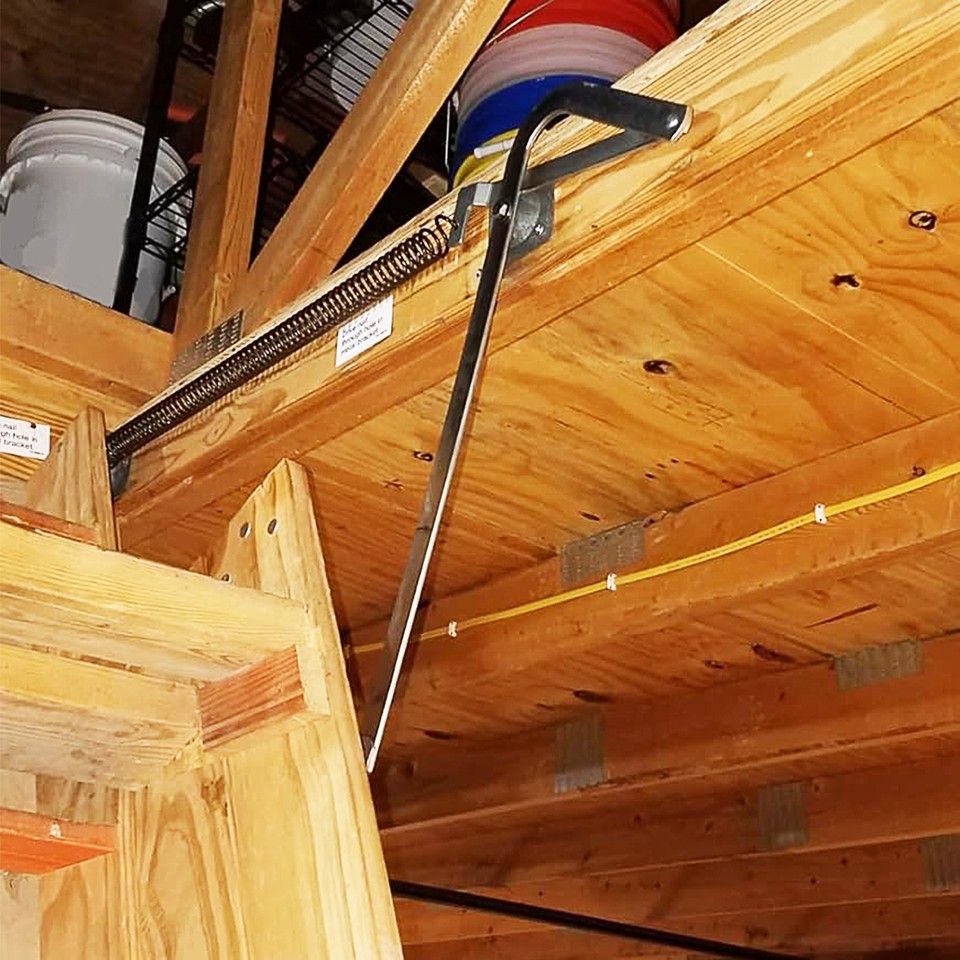 Attic Ladder Hinge Arms For 2010-UP Werner 55-2 Mk 5, WU2210, W2208 ...