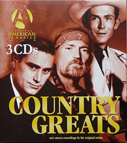 COUNTRY GREATS: ORIGINAL AMERICAN CLASSICS - V/A - 3 CD - BOX SET ...