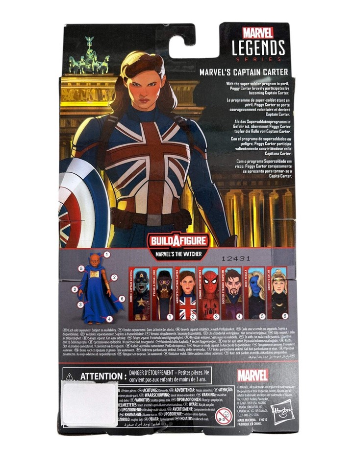 Hasbro Marvel's Captain Carter Legend Series F0331 | eBay