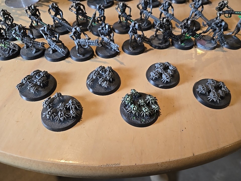 Full Necron Warhammer 40k Army Lot Mostly Unpainted | eBay