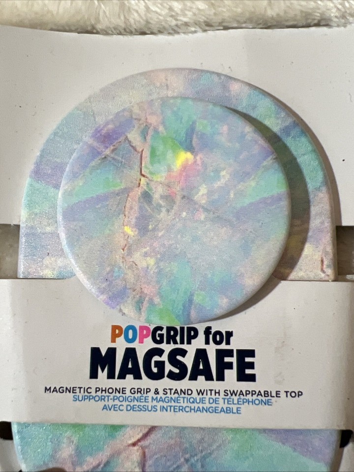 PopSockets PopGrip Magnetic Phone Holder Grip & Stand MAGSAFE - Opal | eBay