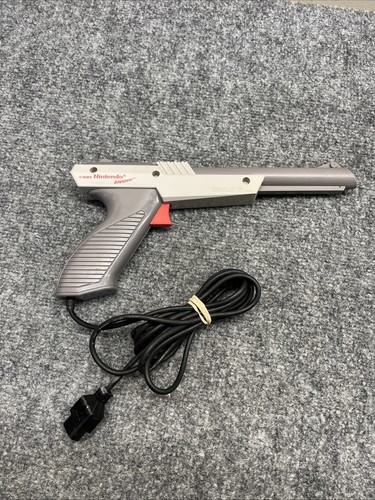 Nintendo NES Zapper Light Gun Gray Controller OEM NES-005 Original 1985 ...