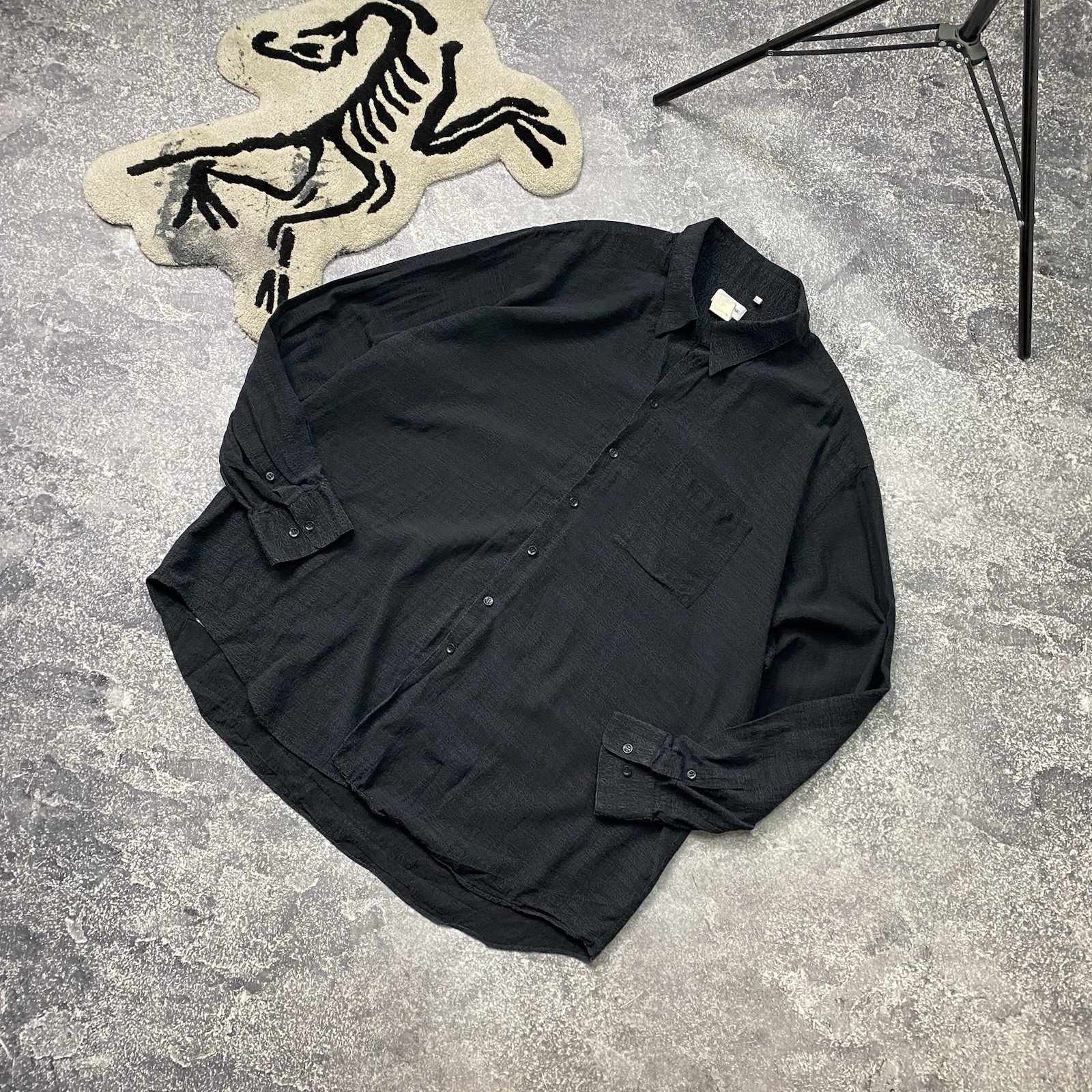 Vintage Versace Classic Monogrammed Logo Black Luxury… - Gem