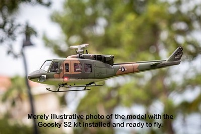 Fuselage kit Bell 212 UH-1N for M2, Goosky S2 and 200/250 size RC ...