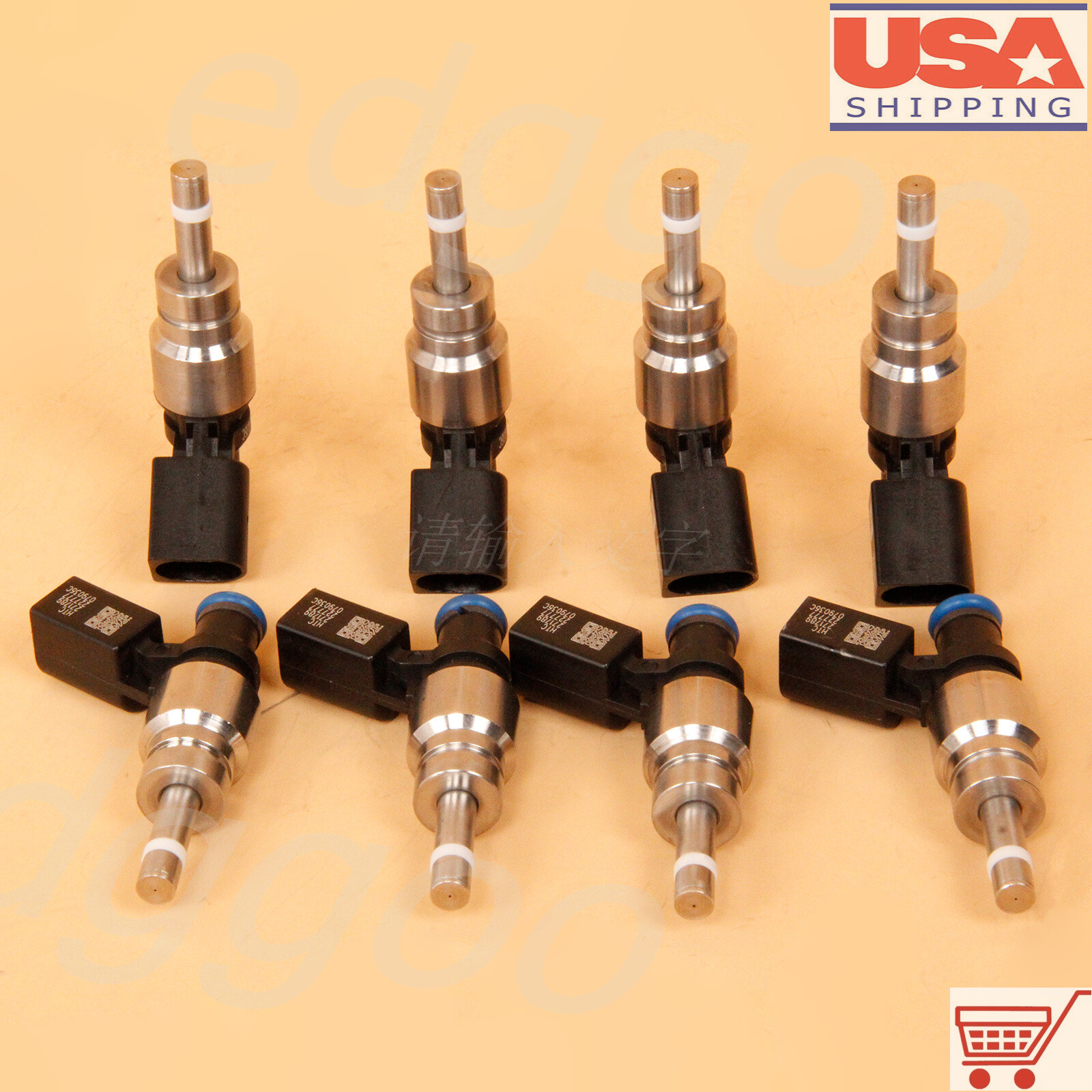 8PCS Genuine Touareg A6 A8 R8 Q7 S5 Fuel Injector Hitachi 079906036C | eBay