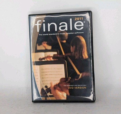 Finale 2011 Music Notation Composition Software Windows PC & Mac DVD w ...