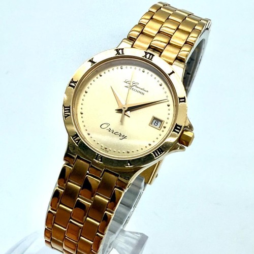 Working La Grandeur de TECHNOS Gold Color Ladies Watch | eBay