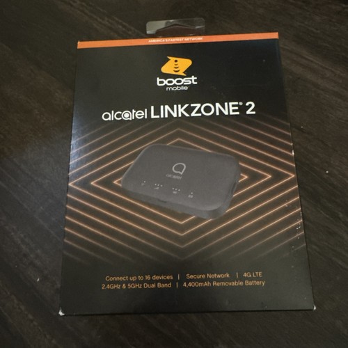 Boost Mobile Alcatel LINKZONE 2 Hotspot 4G LTE WIFI 2.4 & 5GHz - NEW ...