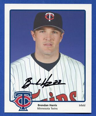 BRENDAN HARRIS Minnesota Twins Winter Caravan Autographed Card | eBay