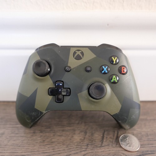 Xbox One Armed Forces (Model 1537) Camo Controller Tested Works ...