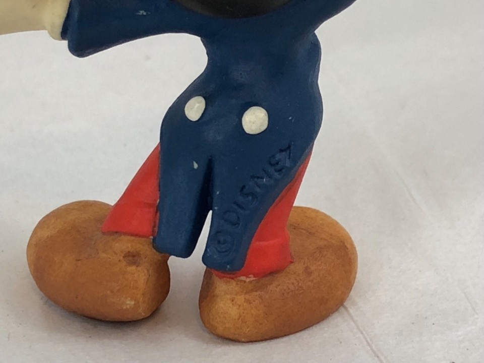 Vintage Disney Mickey Mouse Music Conductor Christmas Ornament ...