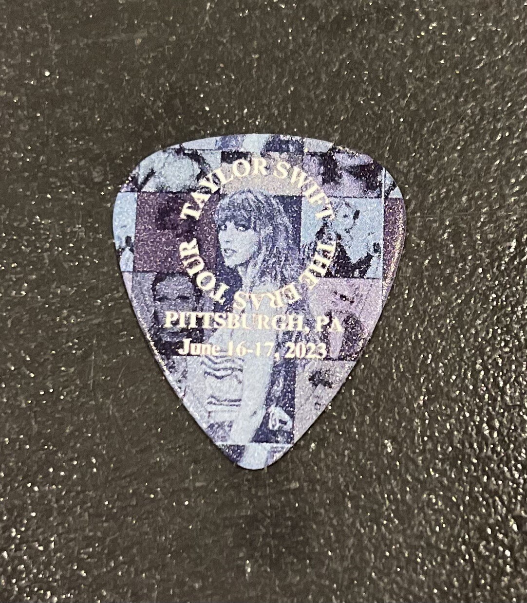 Taylor Swift Collectible Guitar Pick For Pittsburgh Concerts June 16/17 ...