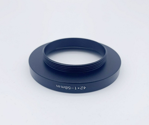 New M42 x1 Male to M58 x1mm Female 42mm-58mm Male Thread Adapter for ...